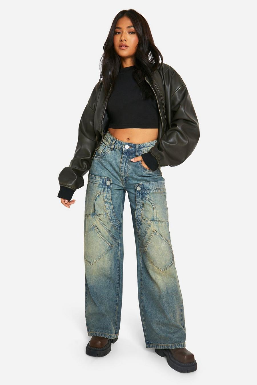Women's Boyfriend Jeans | 90's Jeans | boohoo USA Women's Boyfriend Jeans | 90's Jeans | boohoo USA